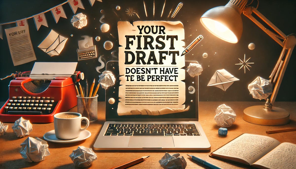 Why Your First Draft Doesn’t Have to Be Perfect | by Anup | New Writers ...