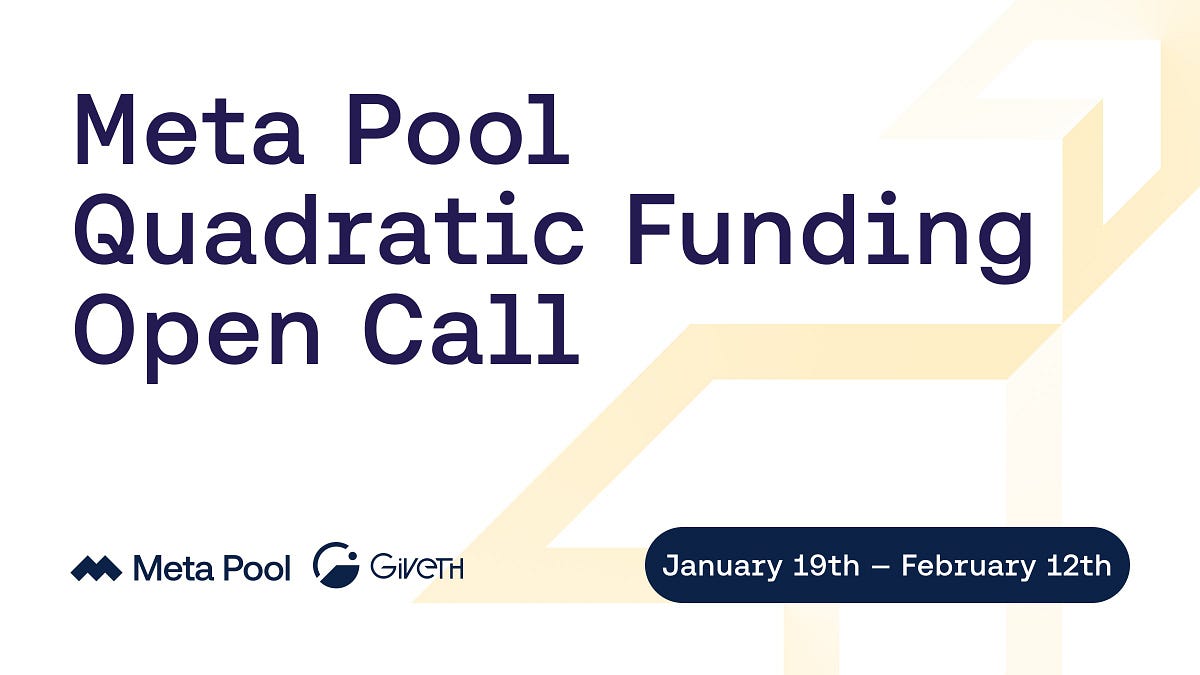 Cómo participar en la ronda de financiamiento Meta Pool APAC QF | by ...