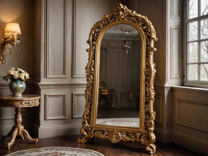 Gold Standing Mirrors | by Sevyn Sellers | Apr, 2024 | Medium