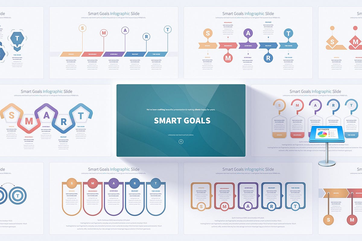 Smart Goals Keynote Presentation Template | by Lumenlabyrinth | Sep ...