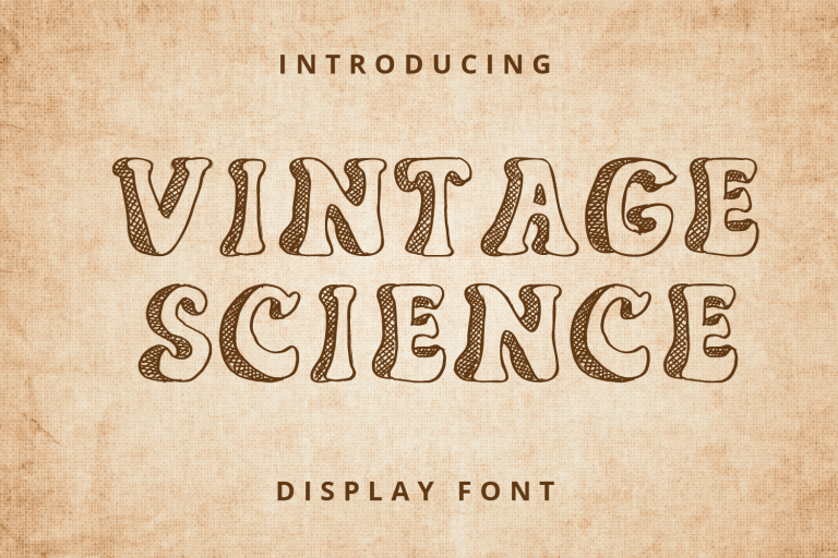 Vintage Science Font | by Kaitooon | Jun, 2024 | Medium