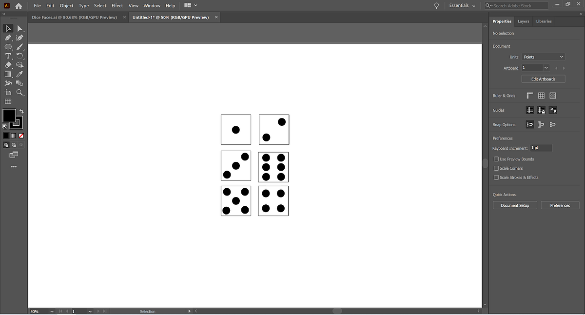 Dice Designer Week 1 Project Update | by Samuel Cohen | Medium