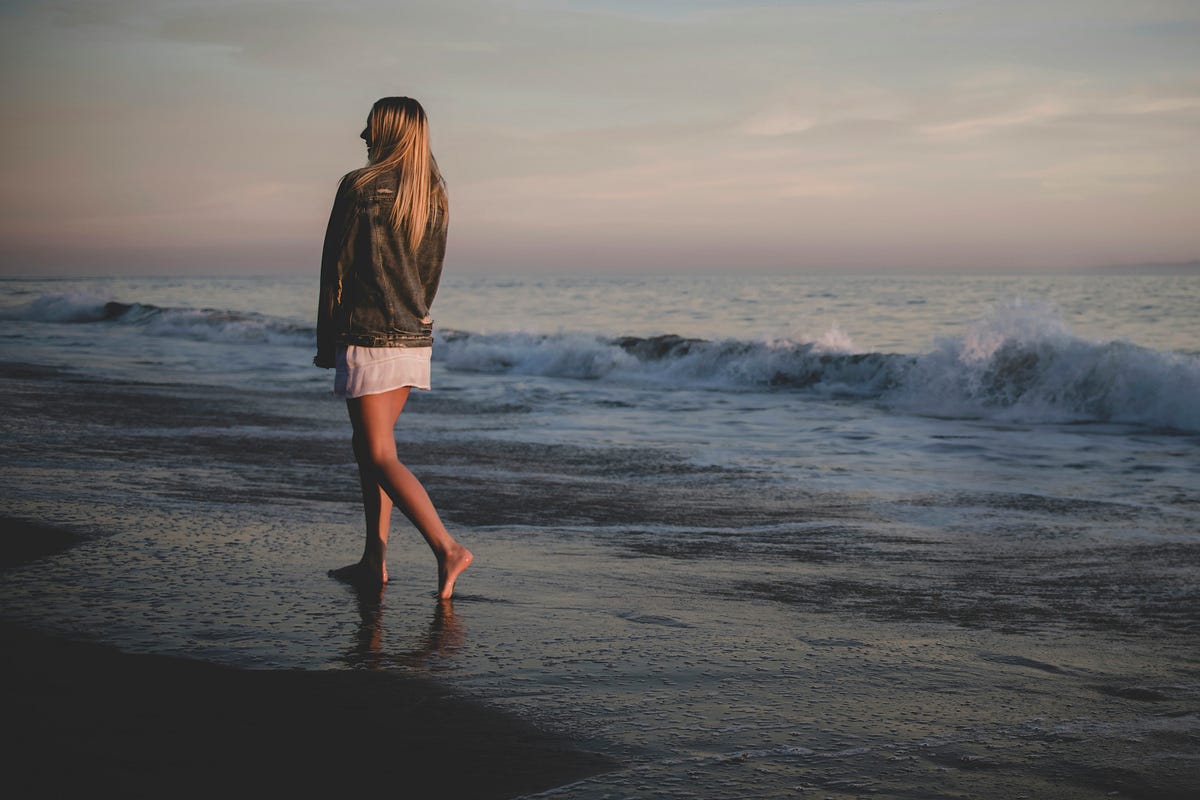 Move Your Body, Calm Your Mind. My beach walk experience today | by ...