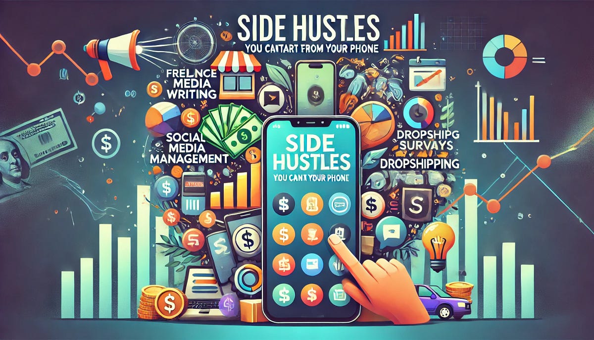 10 Side Hustles You Can Start From Your Phone Today | by Sumit Mattey ...