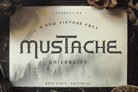 Mustache Font | by audrey97 | Jun, 2024 | Medium
