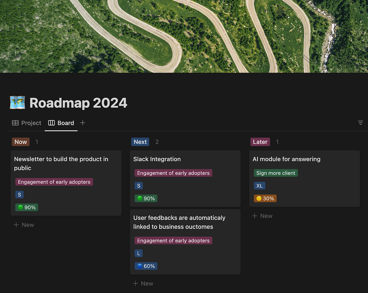 Building a Dynamic ‘Now, Next, Later’ Roadmap in Notion: A Step-by-Step Template for Product ...