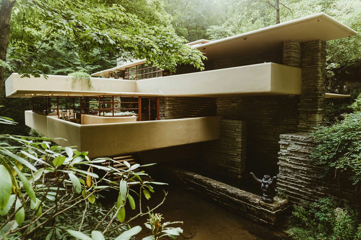Fallingwater: A Masterpiece of Light, Ventilation, and Harmony with Nature — Exploring Frank ...