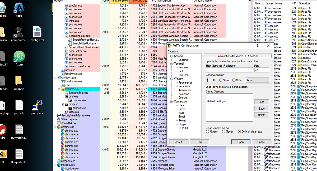 Putty.exe RAT — Malware Analysis. Summary | by Olivia Pierce | Medium