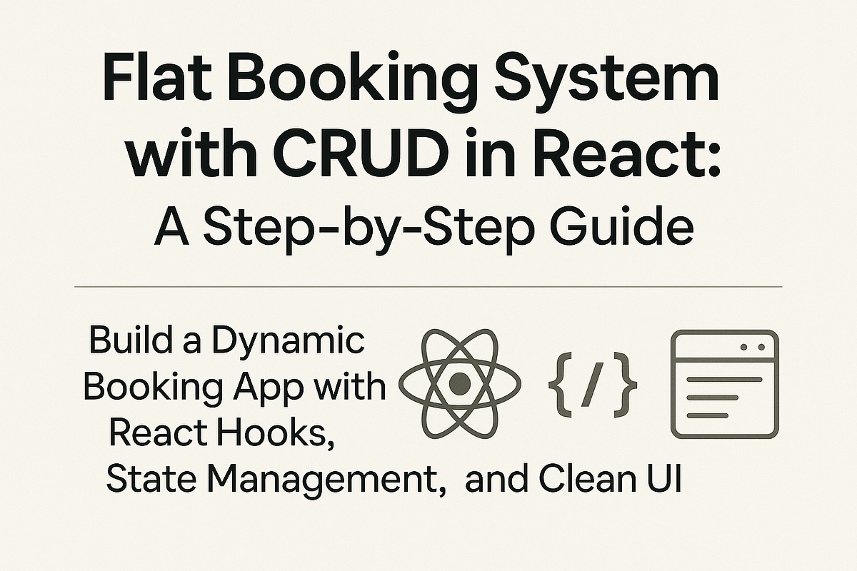 Flat Booking System with CRUD in React: A Step-by-Step Guide | by ...