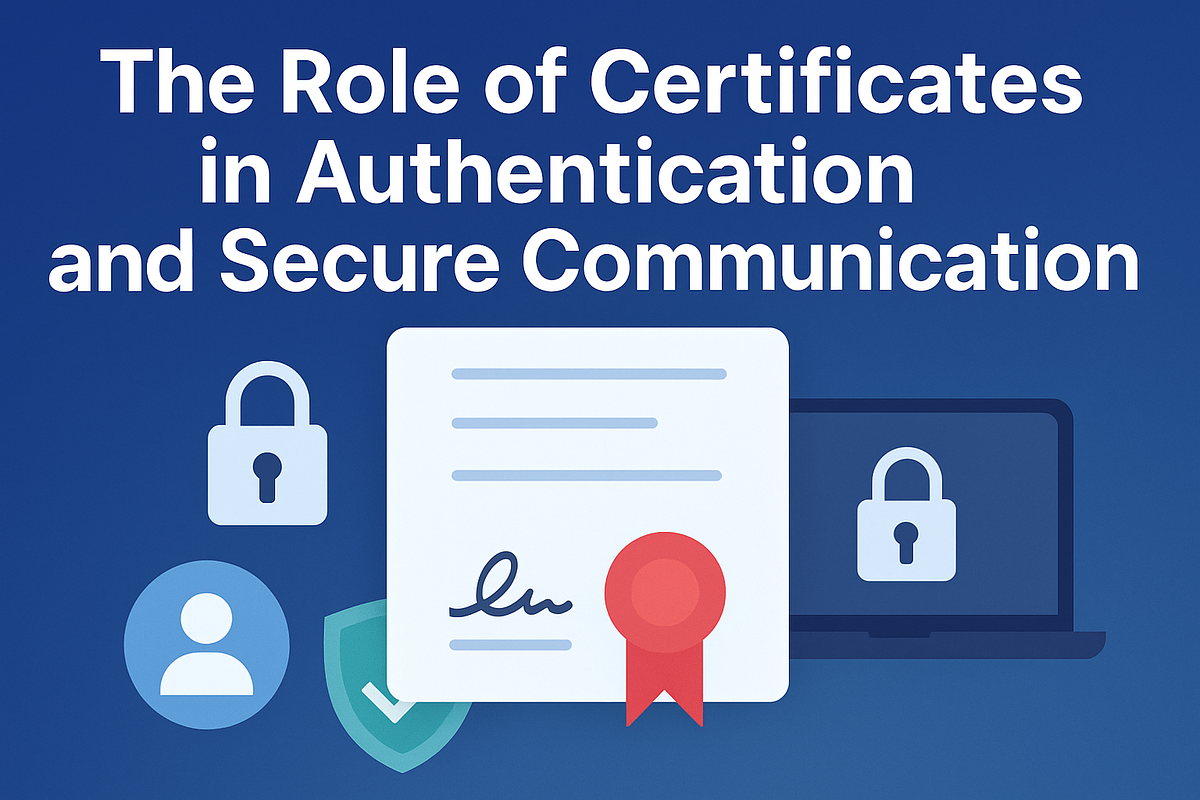 The Role of Certificates in Authentication and Secure Communication ...