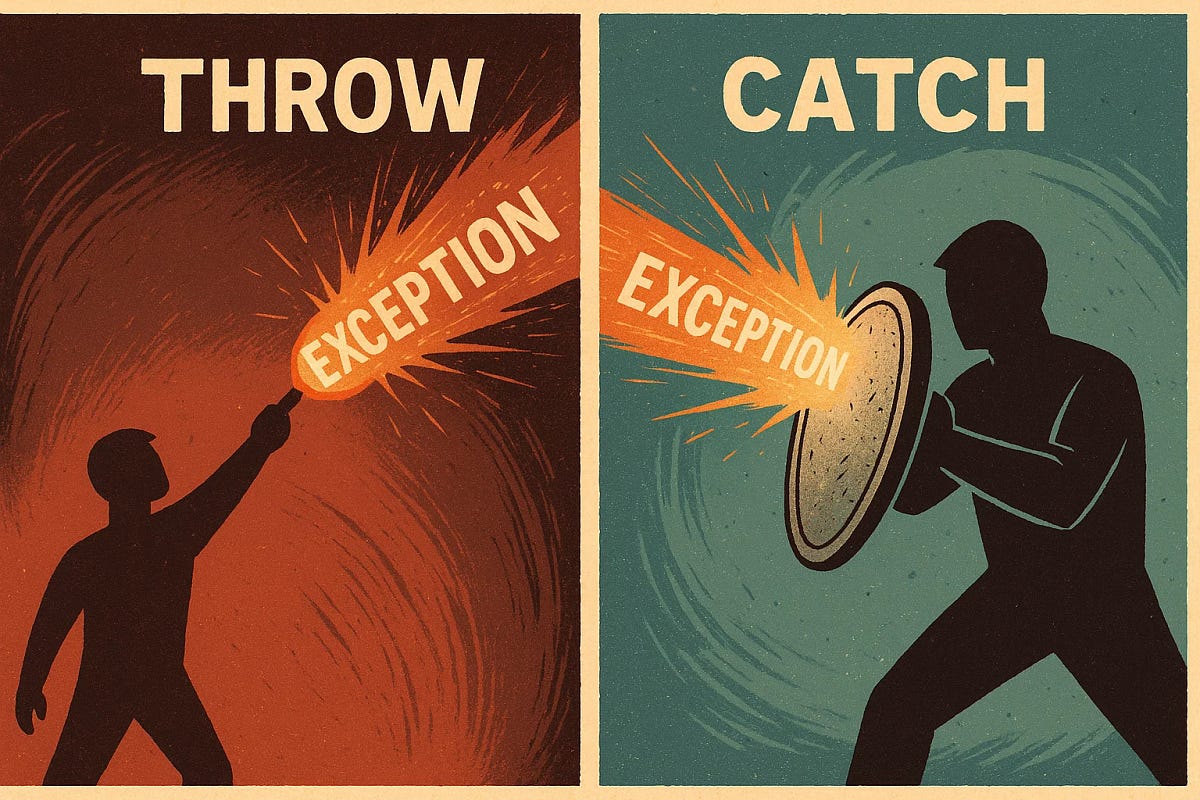 Thrown vs Caught Exceptions in C# | Medium