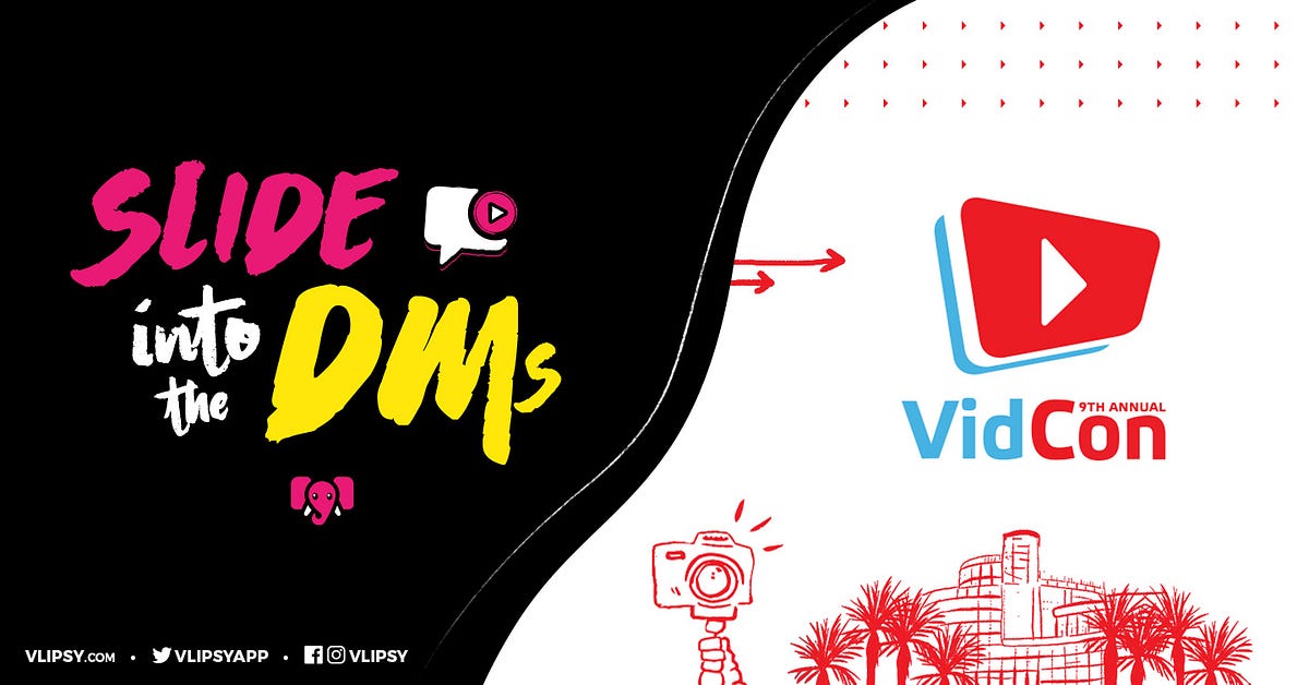 Vlipsy Presents: VidCon Video Insights | by Jeremiah Walker | Vlipsy