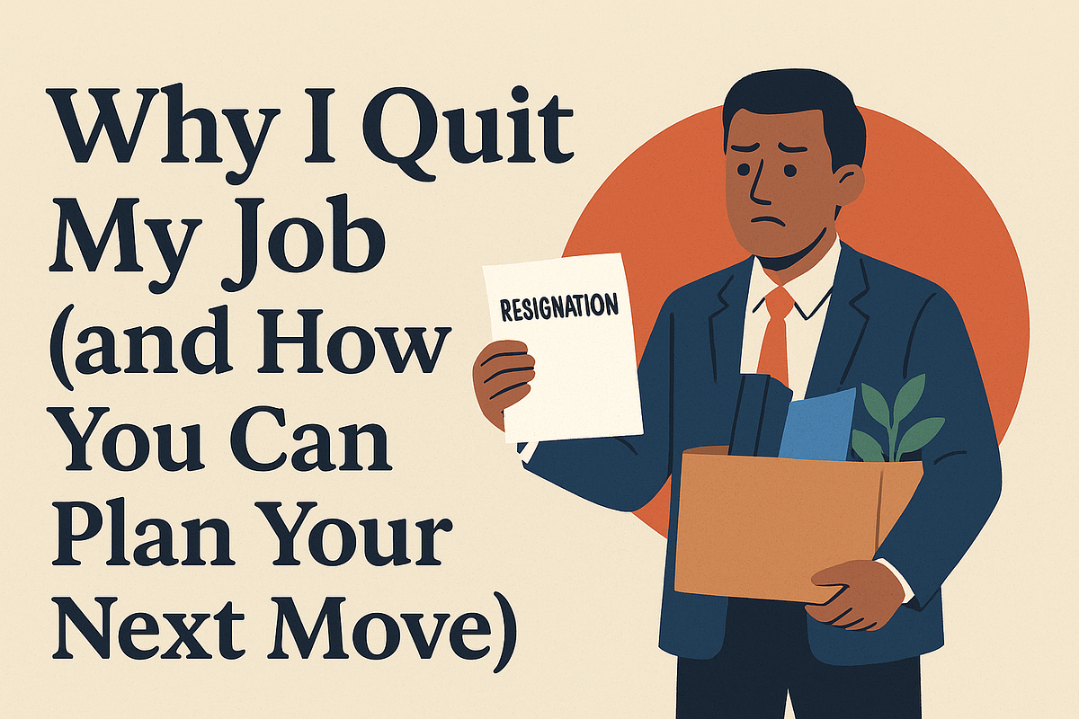 Why I Quit My Job (and How You Can Plan Your Next Move) | by Rooted in ...