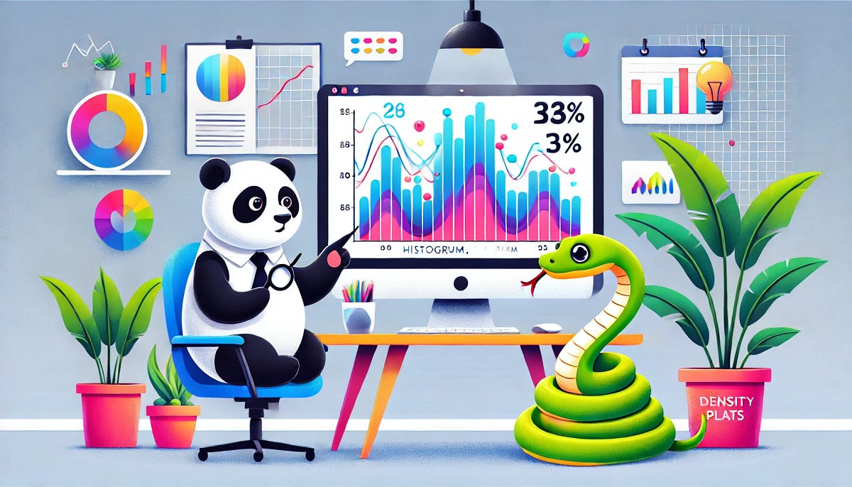Day 26 — Visualizing Histograms and Density Plots in Python | by ...