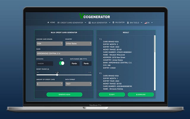 credit card generators | by Harshaldhake | Jul, 2024 | Medium