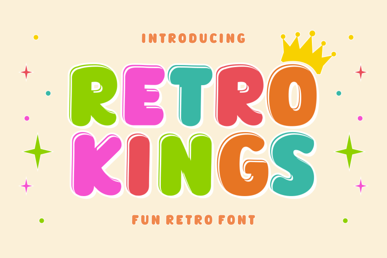 Retro Kings Font Free Download | by Kaitooon | Medium