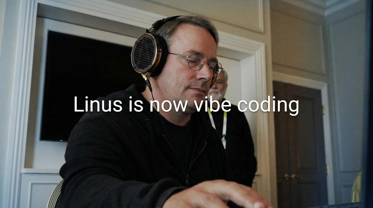 Linus Torvalds Is Now Vibe Coding | by JP Caparas | Dev Genius