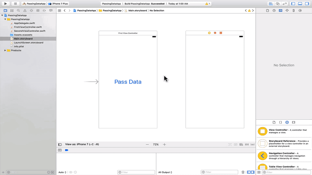 Nifty Ways of Passing Data Between View Controllers (Part 1/2) | by Eman Harout | Medium