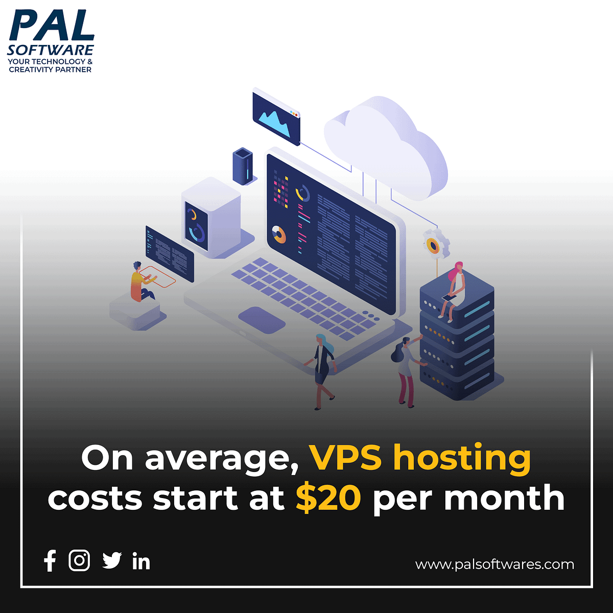 On average, VPS hosting costs start at $20 per month - PAL Software - Medium