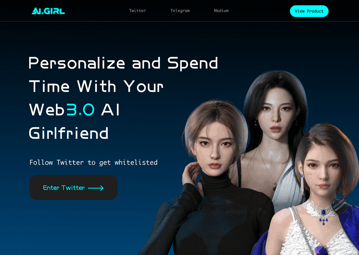 What is Ai.Girl?. In the Web3 space, the AI girlfriend… | by Ai.Girl | Medium