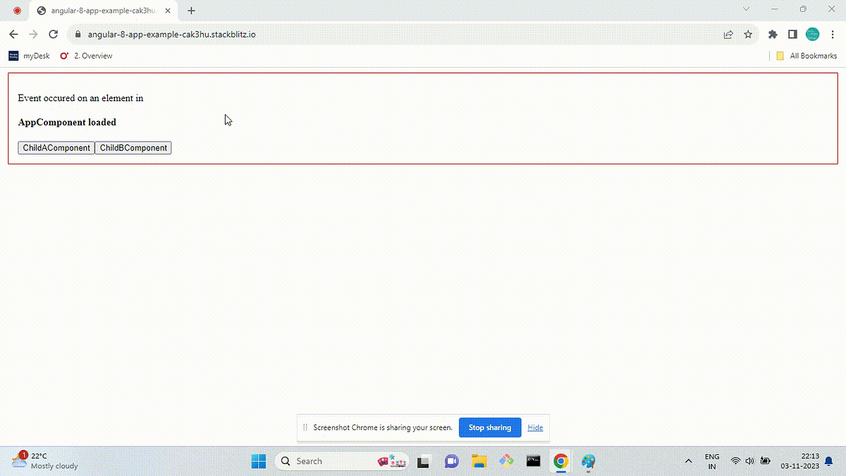 Angular: Finding Out the Component Where a Particular Event Occurred in the Application | by ...