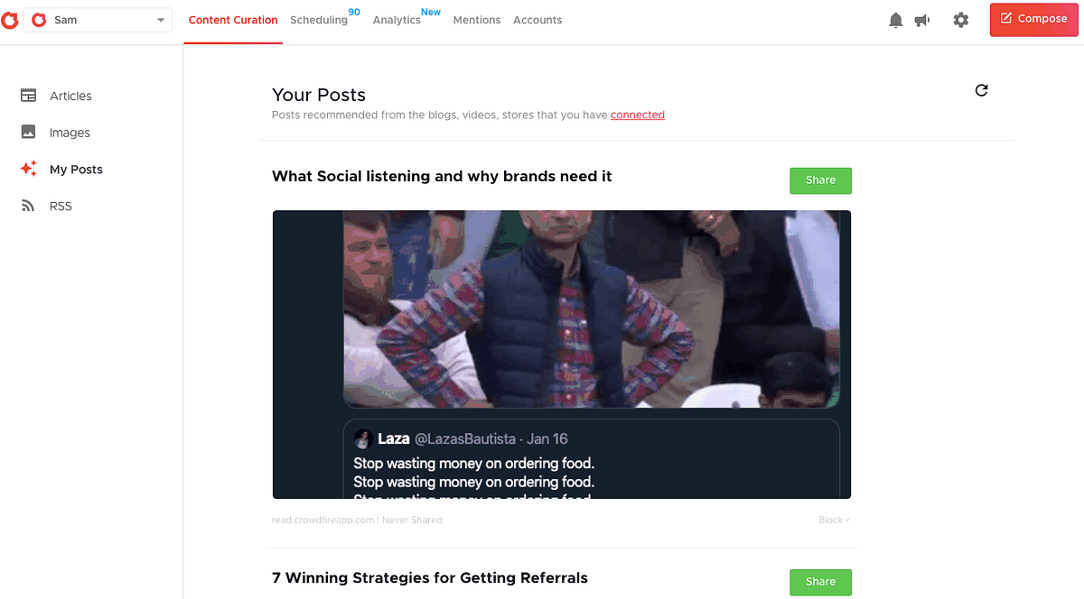 How to add team members to a Crowdfire Profile | by Crowdfire | Crowdfire — The Official ...