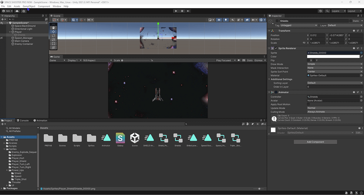 ADDING Animation to Shield.. We’re going to be adding now the… | by ...