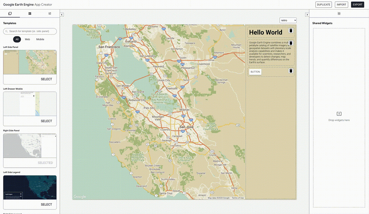 How App Creator helps you make Google Earth Engine Apps | by NGIS ...