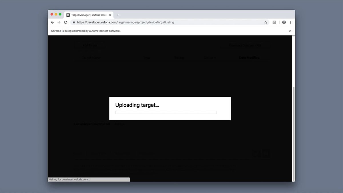 How to batch upload Vuforia image targets | by Tibor Udvari | Medium
