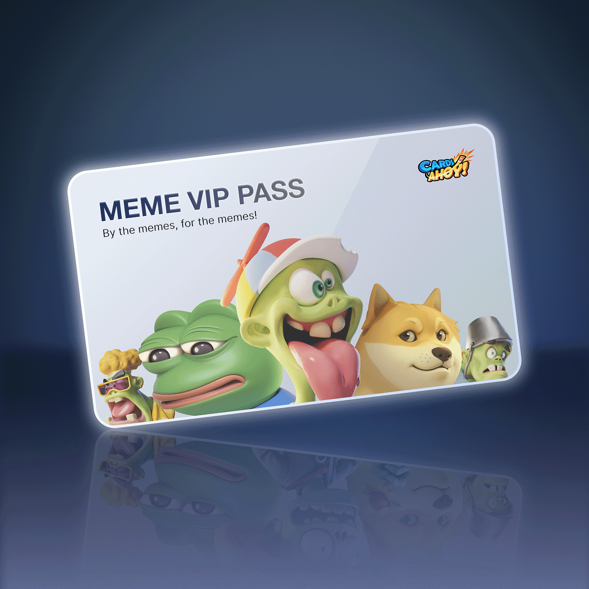 MEME VIP PASS Free Mint Announcement | by Cards Ahoy! Game | Medium