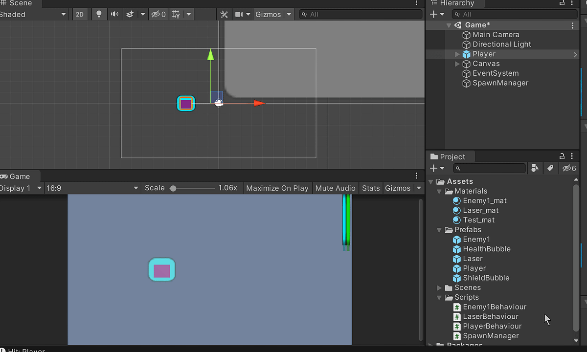Cleaning up the code:Enemy Spawn. As the enemy instantiates it can ...