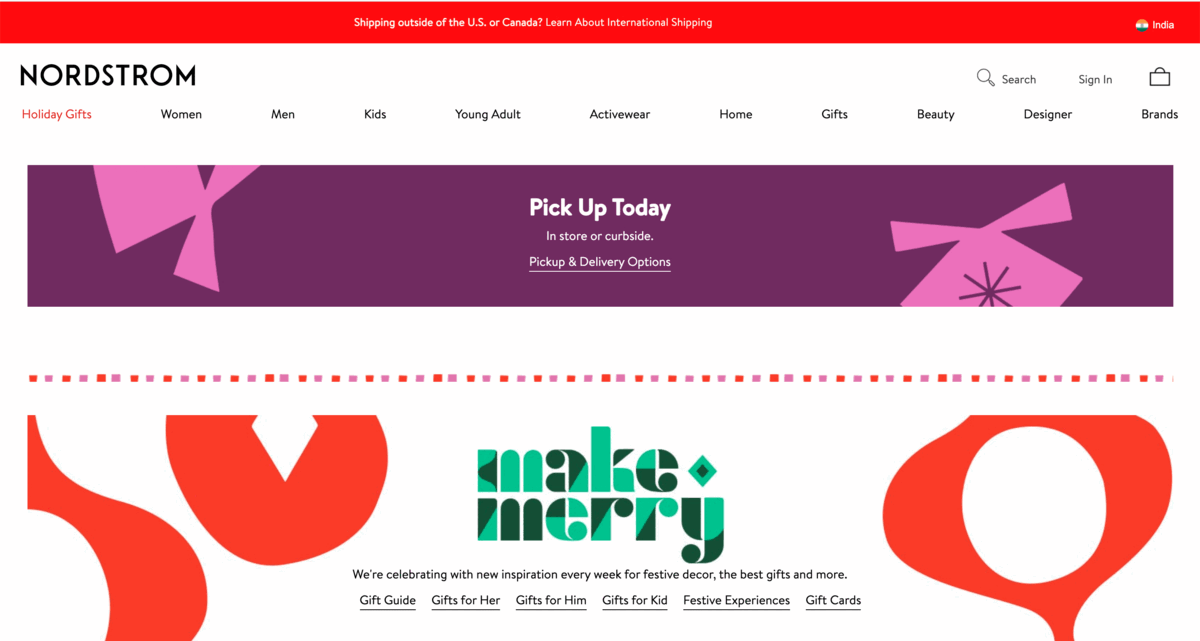 Nordstrom Website — Construct Week, Unit 2 | by Achintya Gaumat | Medium