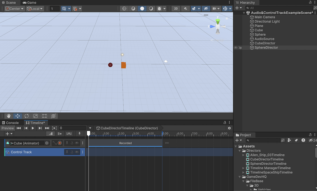 Explaining Audio and Control Tracks in Timeline | by Aidan Hart | May ...