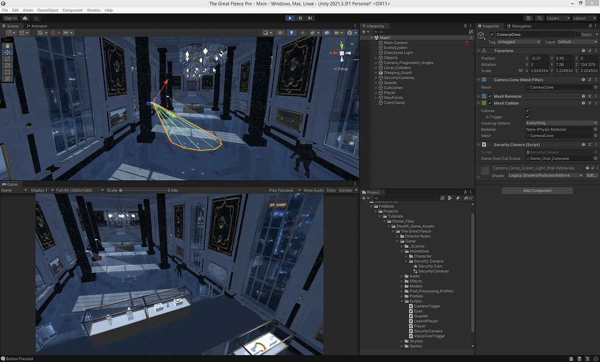 Learn to make cutscenes in unity3d by building a stealth Game. - Suleiman Abdullah - Medium