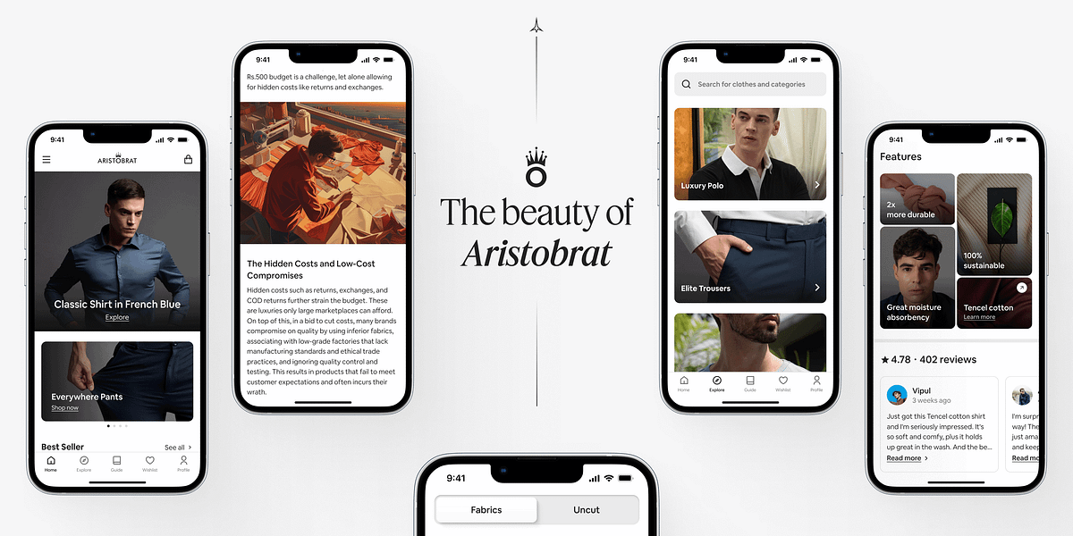 Case study : redesigning the aristobrat app | by Satvik Rajput | Bootcamp | Medium