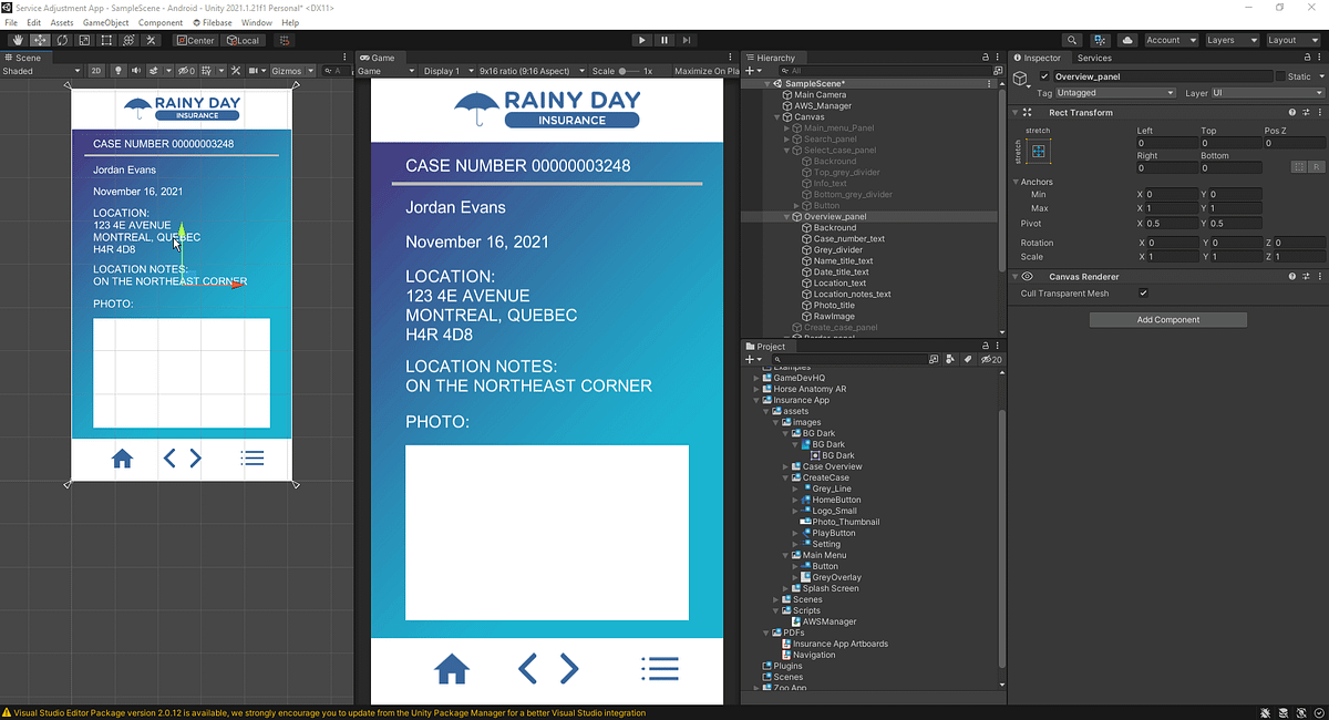 Let’s Create a Scrolling Panel. Before we get into linking our panels ...