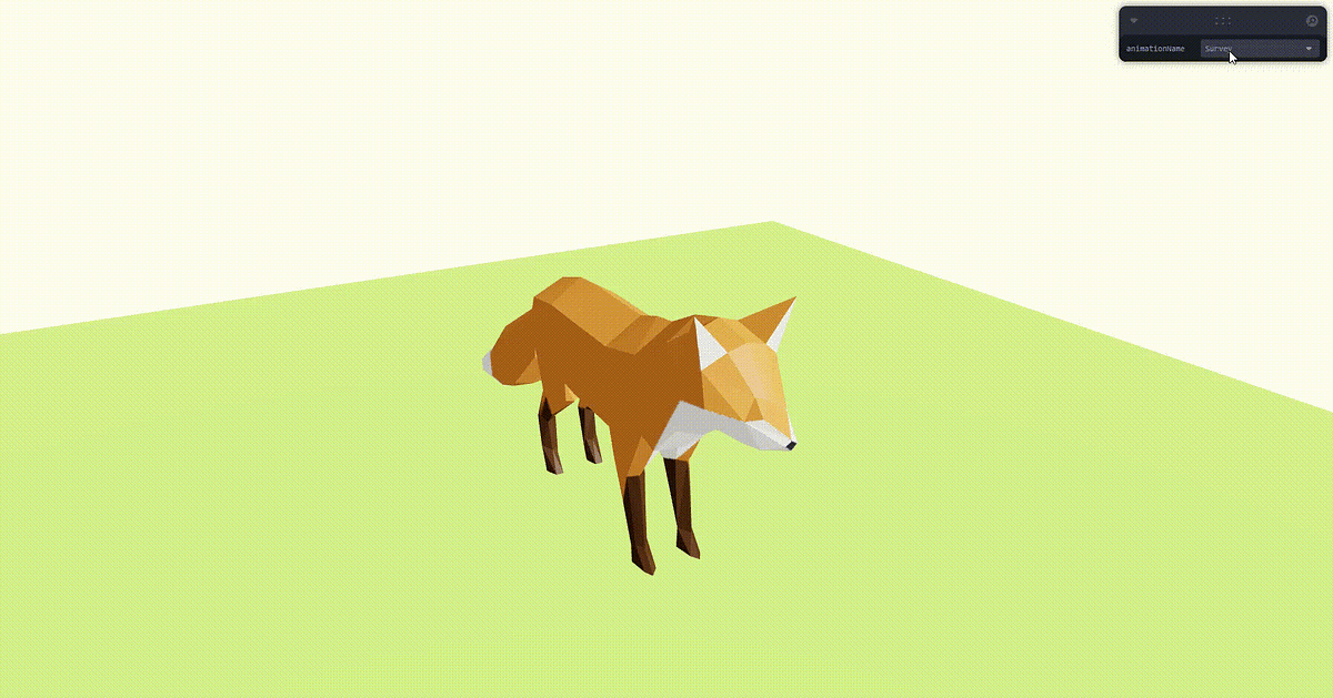 Bringing 3D Animations to Life: A Fox Model in React Three Fiber with Leva Controls | by Nitin ...