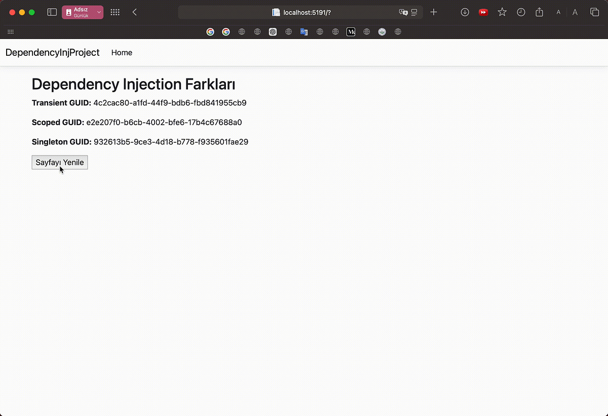 Dependency Injection Nedir? Transient, Scoped ve Singleton Farkları | by Enes Aksu | Medium
