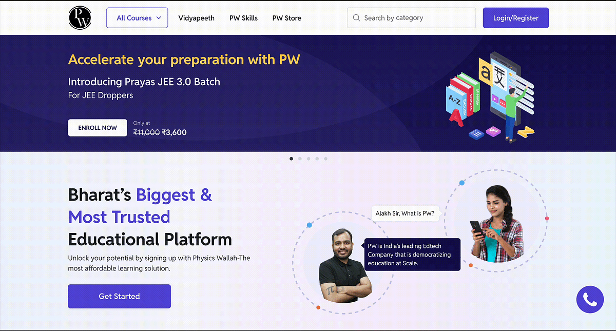 PW Website Revamp — UX Case Study | by Lakshita Sethi | Medium