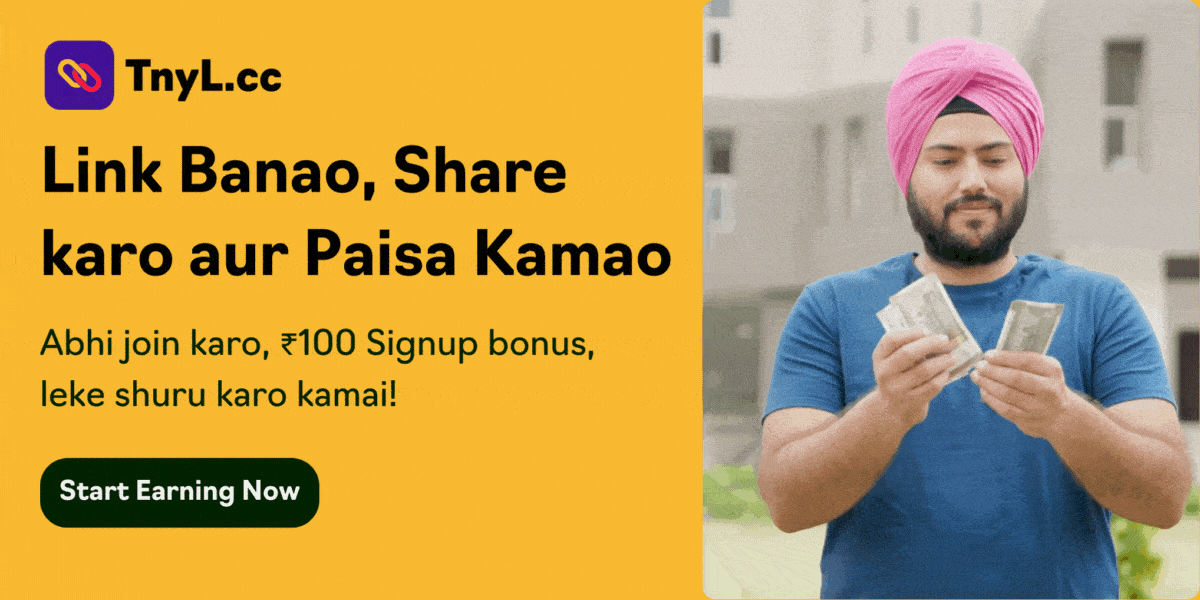 ₹100 Bonus, Sirf http://TnyL.cc Mein - TaggOfficial - Medium