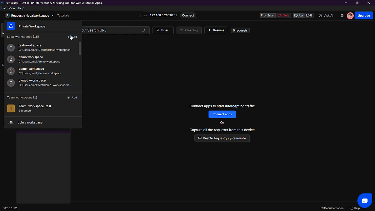 Version Control for Your APIs: Using Git with Requestly’s Local Workspace | by Dmelloaries | Nov ...