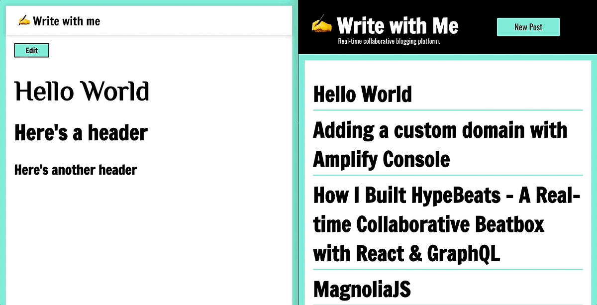 How To Build A Real Time Collaborative Markdown Editor With React Hooks Graphql And Aws Appsync