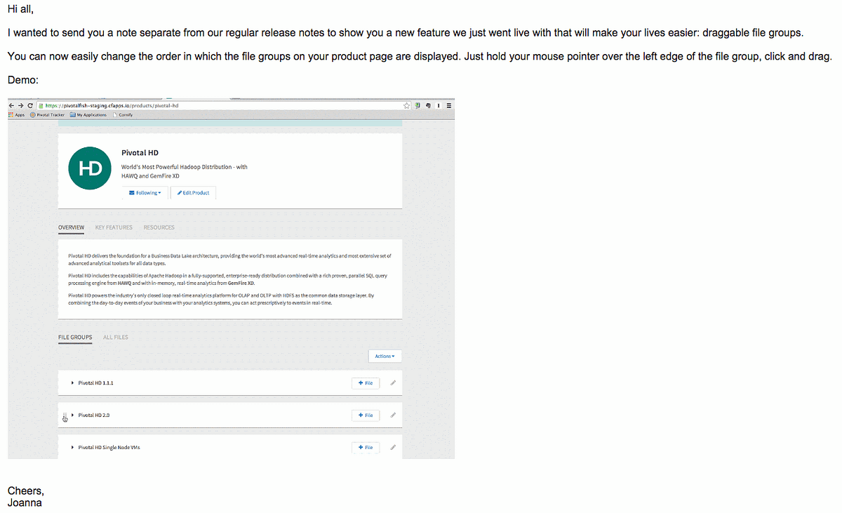 Minimum viable demo. Use animated gifs to explain your… | by Joanna ...
