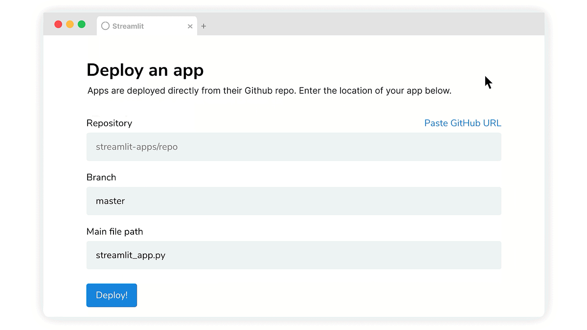 Introducing Streamlit Sharing. Deploy, manage, and share your… | by Adrien Treuille | TDS ...