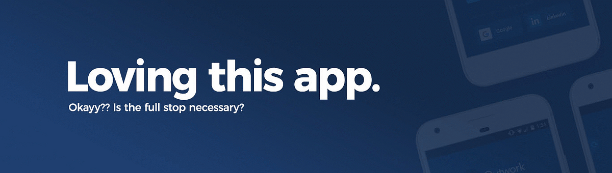 Punctuation in Design: Design Implication of Full Stop in Headers. | by ...