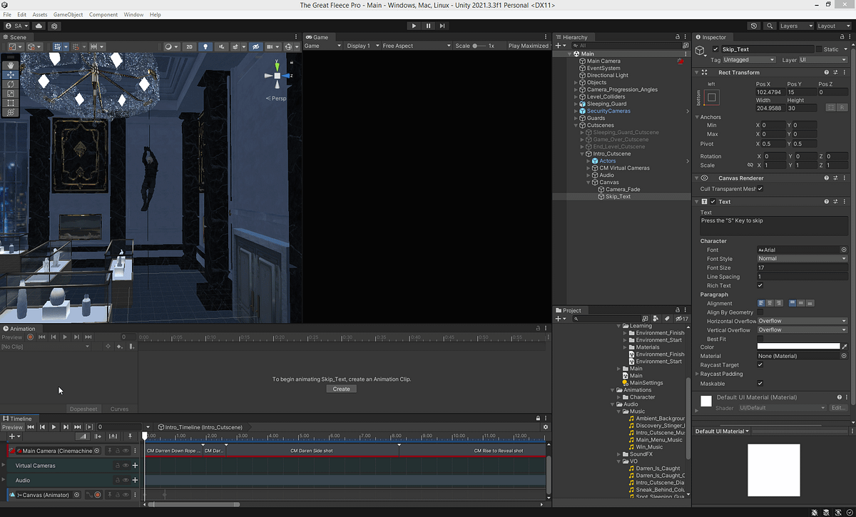 Learn to make cutscenes in unity3d by building a stealth Game. | by Suleiman Abdullah | Medium