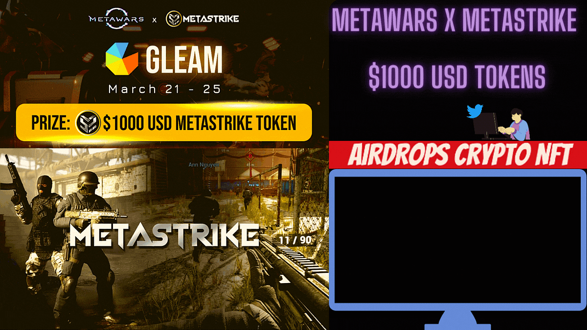 MetaWars x MetaStrike — $1000 USD Tokens | by AIRDROPS CRYPTO NFT | Medium