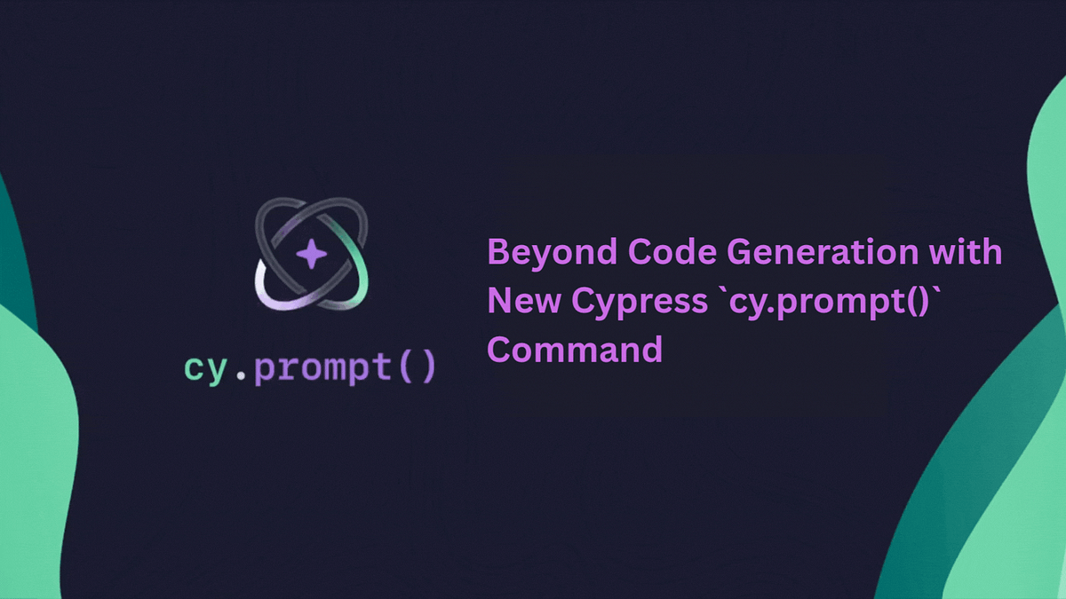 Beyond Code Generation: 4 Surprising Takeaways from the New Cypress `cy ...