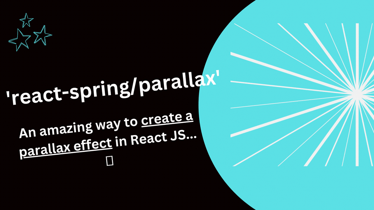 React spring parallax | Medium