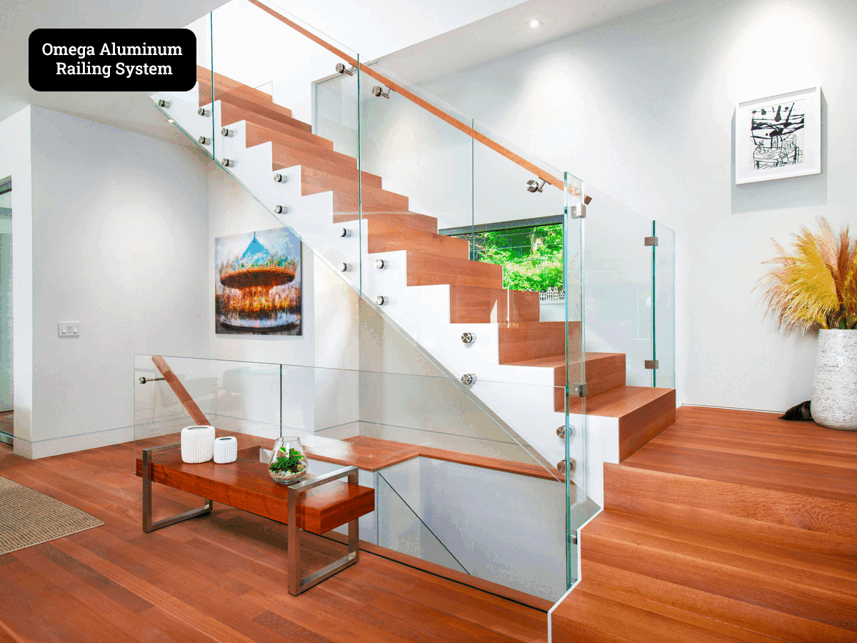 Omega Aluminum Railing: Superior Glass Railing in Alberta - Omega ...